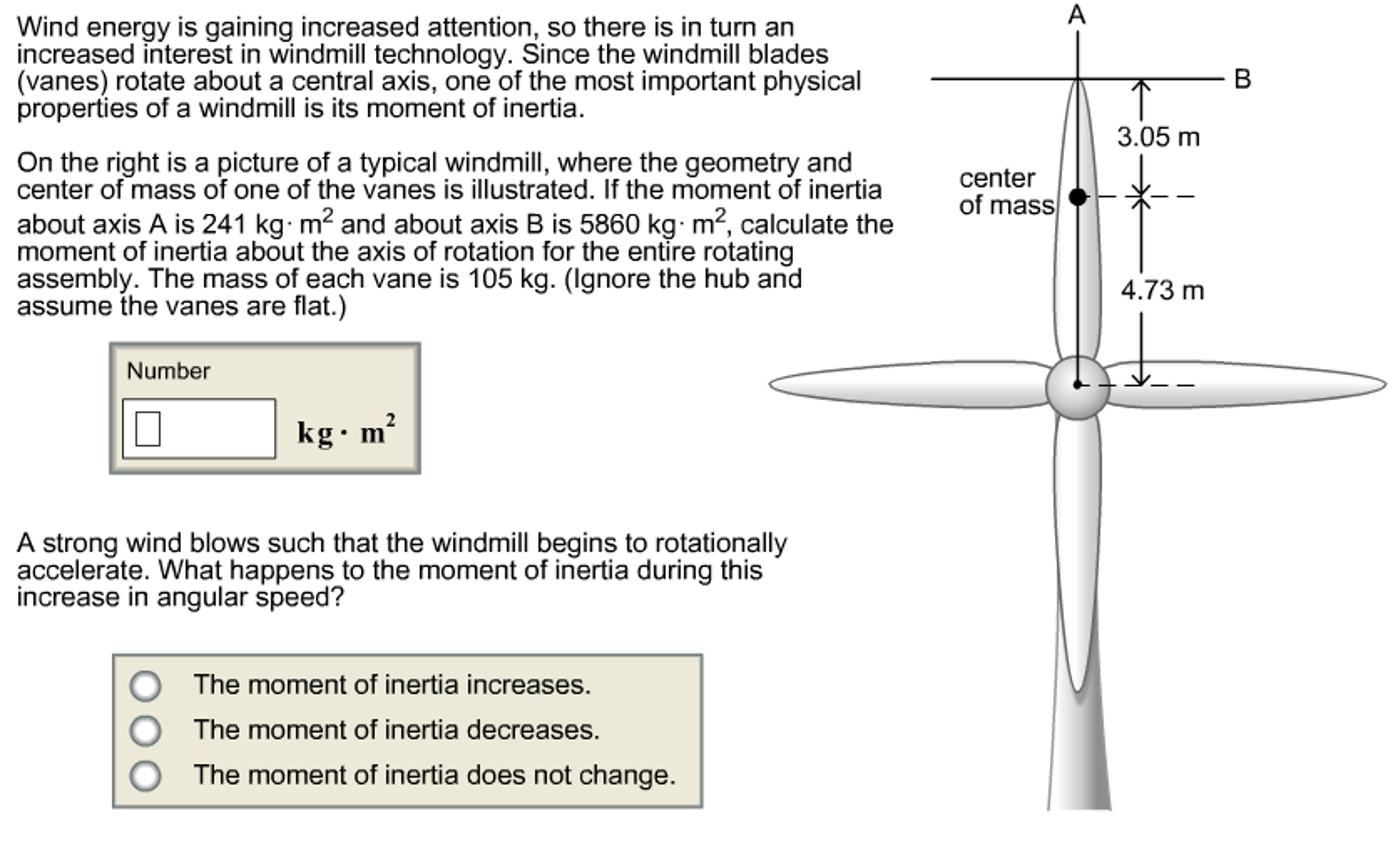 Solved Wind energy is gaining increased attention, so there | Chegg.com