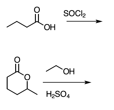 Solved SOCl2 OH OH H2SO4 | Chegg.com