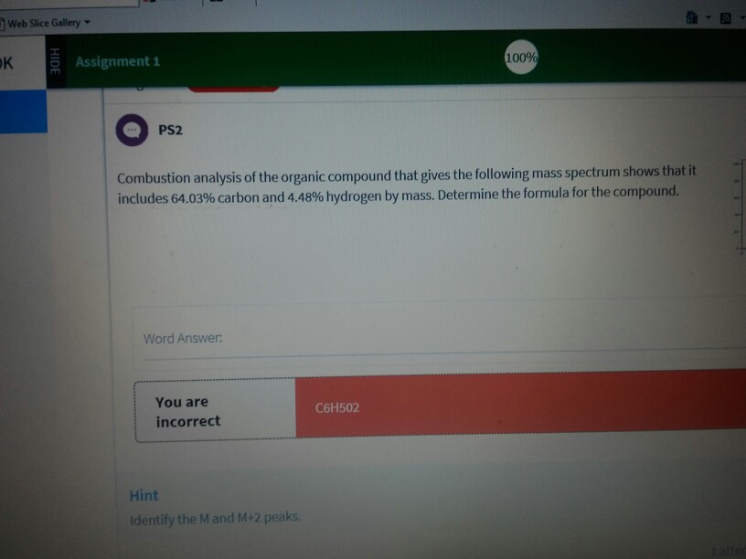 Solved Web Slice Gallery 100% Assignment 1 PS2 Combustion | Chegg.com