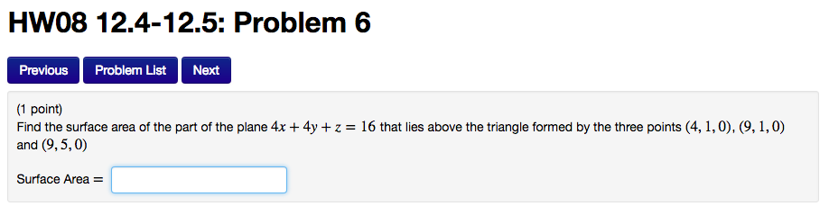 Solved HW08 12.4-12.5: Problem 6 Previous Problem List Next | Chegg.com