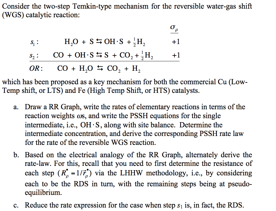 RR: Reaction Route PSSH: pseudo steady state | Chegg.com