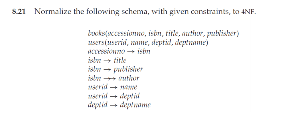 Solved Normalize the following schema, with given | Chegg.com Solved Normalize the following schema, with given | Chegg.com