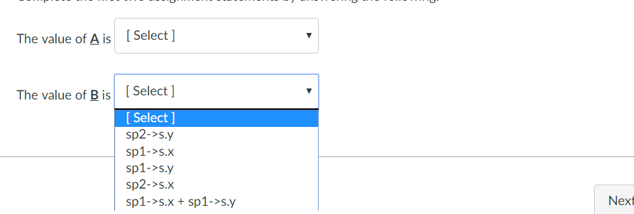 Solved Consider The Following Code Fragment Where The
