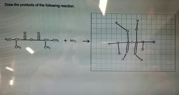 Solved Draw the products of the following reaction. H3C-CH | Chegg.com