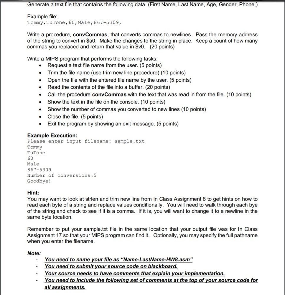 Solved Can someone help me with this assembly language | Chegg.com