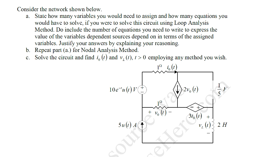 Solved Consider the network shown below. State how many | Chegg.com