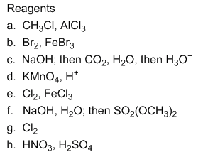 Solved Select reagents from the table to perform this | Chegg.com