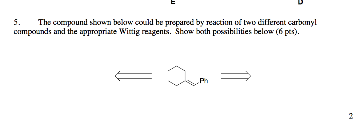 Solved The compound shown below could be prepared by | Chegg.com
