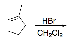 Solved HBr CH2Cl2 | Chegg.com