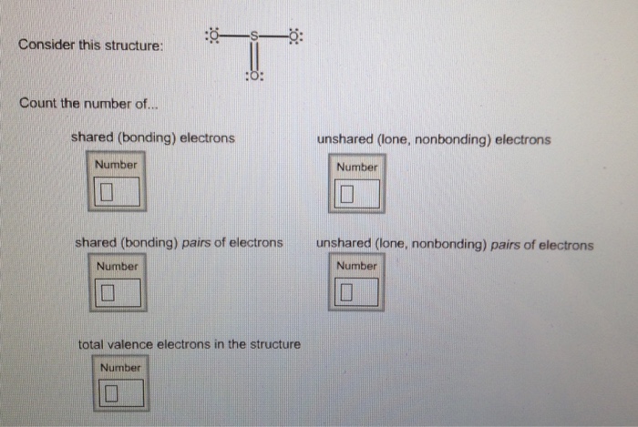 Solved Consider this structure: Count the number of... | Chegg.com