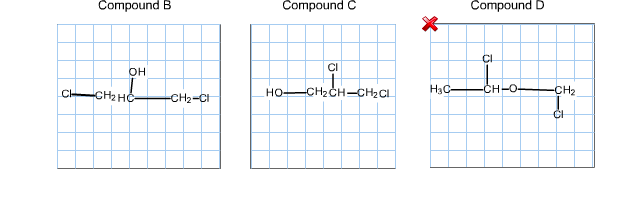 Solved Reaction of C3H5Cl with Cl2 in H20 gives rise to two | Chegg.com