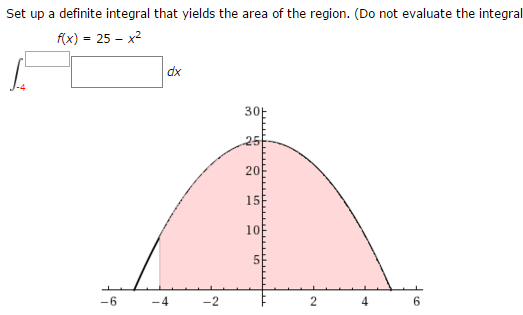 Solved Set up a definite integral that yields the area of | Chegg.com Solved Set up a definite integral that yields the area of | Chegg.com