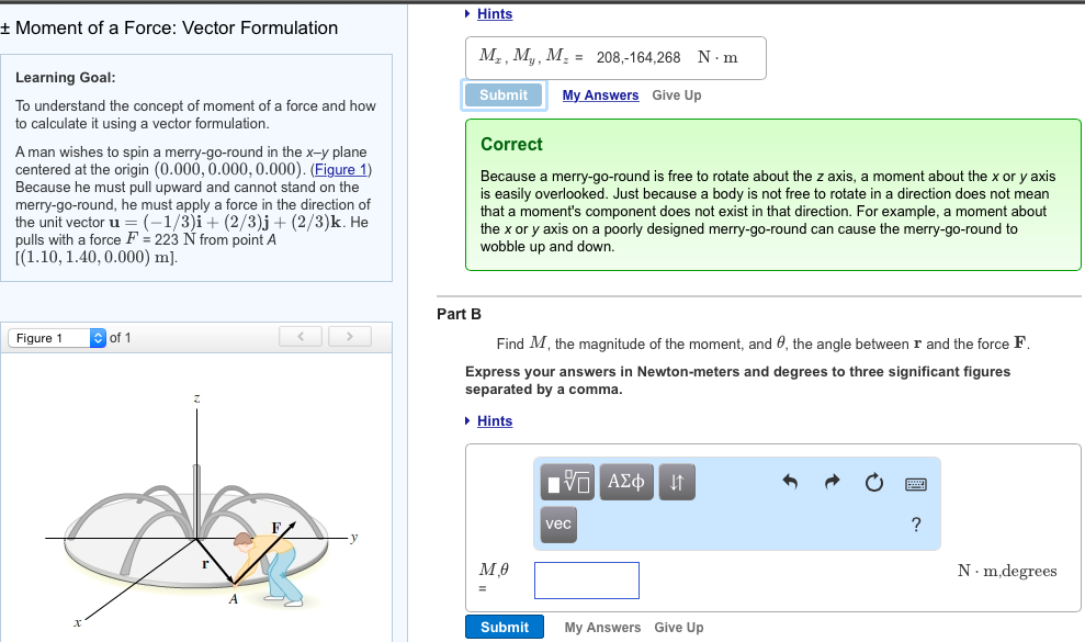 Solved Moment of a Force: Vector Formulation To understand | Chegg.com
