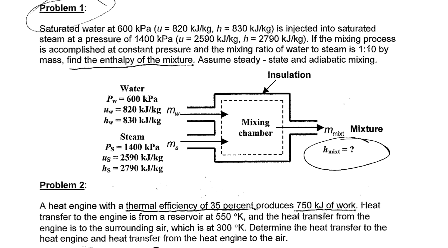 Solved Saturated Water At 600 KPa mu 820 KJ kg H 830 Chegg Solved Saturated Water At 600 KPa mu 820 KJ kg H 830 Chegg