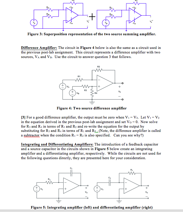 Solved Summing Amplifier: The circuit shown in Figure 1 | Chegg.com