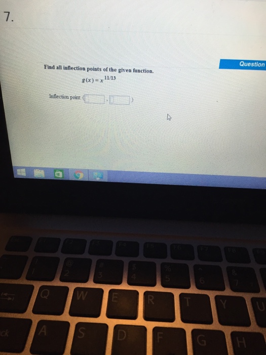 Solved Find all inflection points of the given functions. | Chegg.com