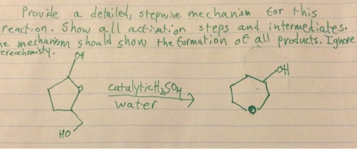 Solved Provide a detailed stepwise mechanism for this | Chegg.com Solved Provide a detailed stepwise mechanism for this | Chegg.com