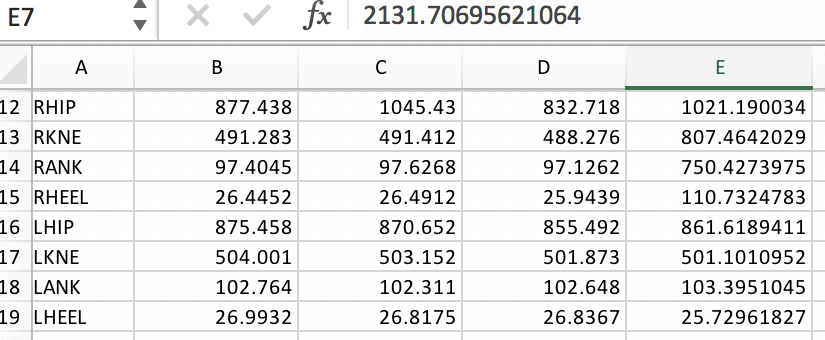 Solved Write m.file using matlab to calculate body COG using | Chegg.com