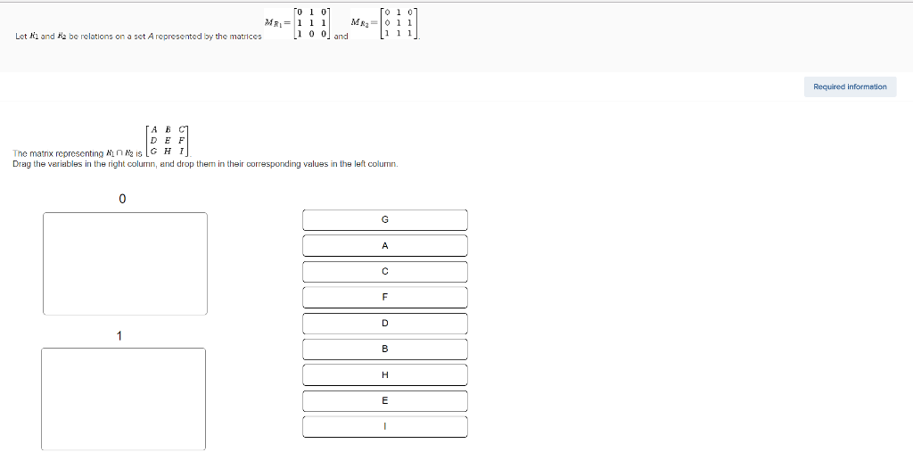 Solved MR211 Let 'i and K2 be relations on a set A | Chegg.com