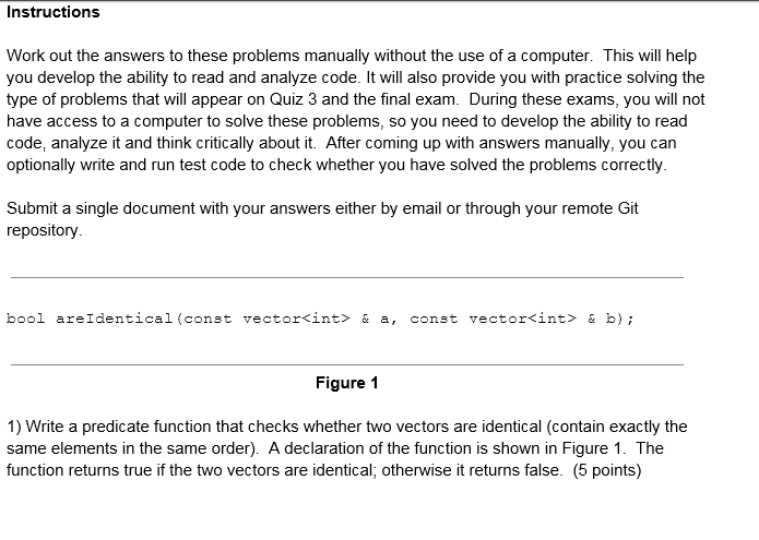 Solved Instructions Work out the answers to these problems | Chegg.com