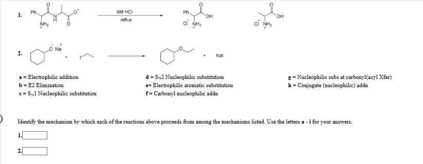 Solved a = Electrophilic addition b = E2 Elimination c = | Chegg.com