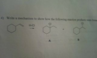 Solved Write a mechanism to show how the following reaction | Chegg.com