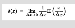 Solved Justify this formula delta(x) = lim_Delta x | Chegg.com