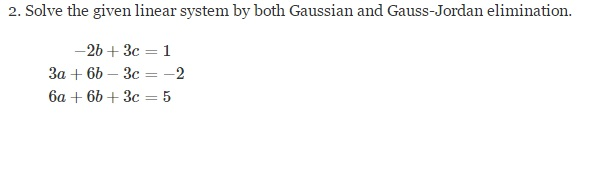 Solved Q2. LInear Algebra Show all steps for the question to | Chegg.com
