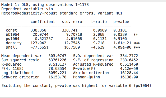 Solved Observe the following regression models where violent | Chegg.com