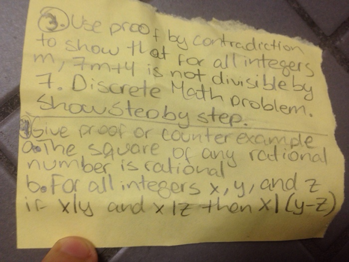 Solved Discrete math problems. Step by step on explanation. | Chegg.com