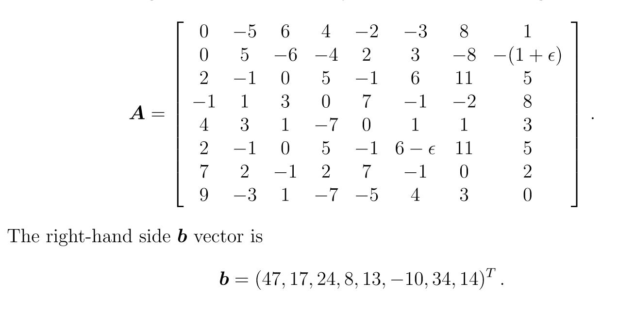 Solved 0-5 6 4 2-38 3-8 -1 0 5-1 6 11 1 -2 一6-42 一(1+e) 4 | Chegg.com