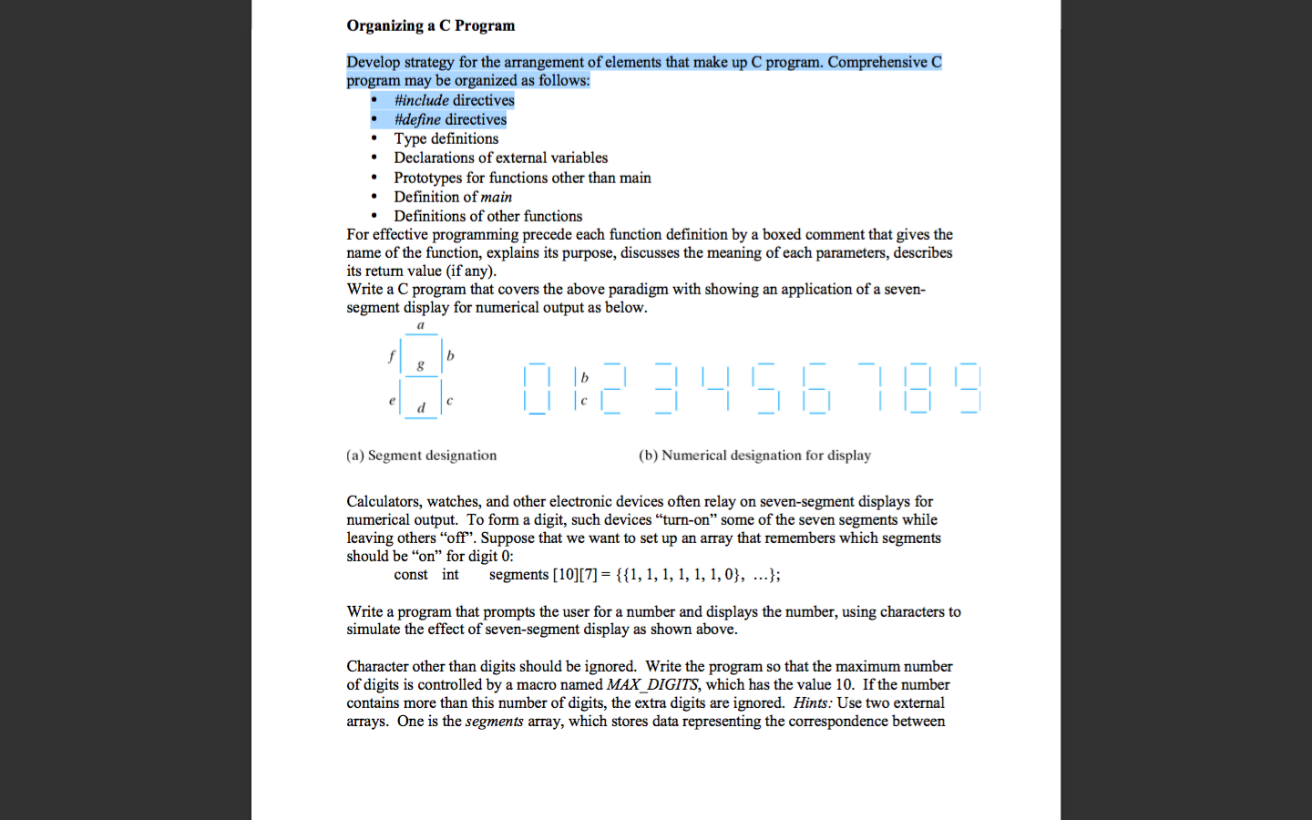 Solved Develop strategy for the arrangement of elements that | Chegg.com