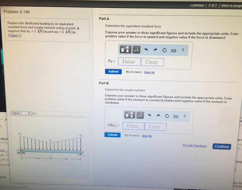 Solved a previous 2 of 2 I return to assign Problem 4.146 | Chegg.com