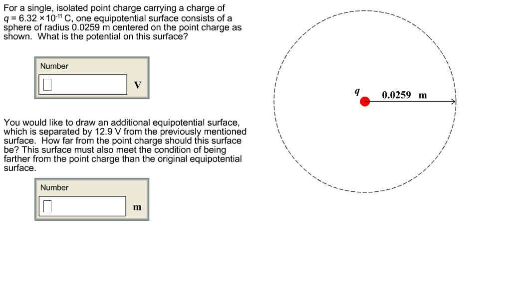 Solved For a single, isolated point charge carrying a charge | Chegg.com