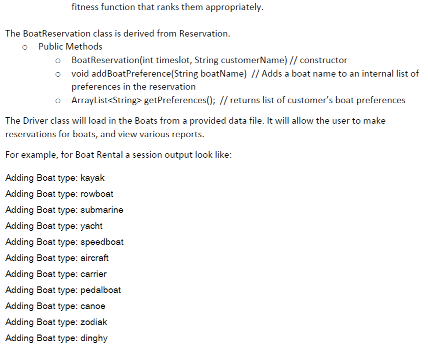 Please help me code the following in JAVA Please | Chegg.com