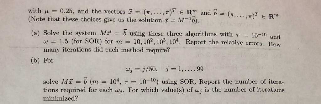 Solved 5. Impleme ent the Jacobi, Gauss-Seidel, and | Chegg.com