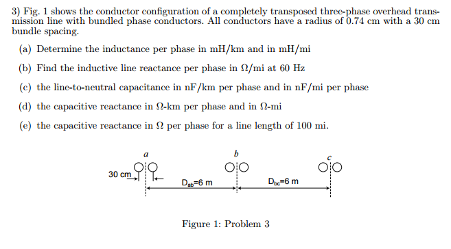 Solved shows the conductor configuration of a completely | Chegg.com