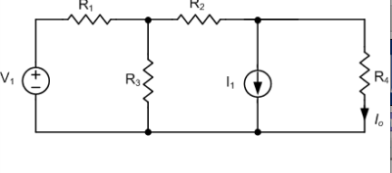Solved Using superposition, find I0 in the circuit shown | Chegg.com