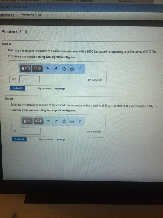 Solved Estimate the angular resolution of a radio | Chegg.com