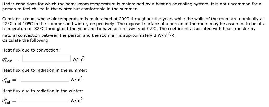 Solved Under conditions for which the same room temperature | Chegg.com