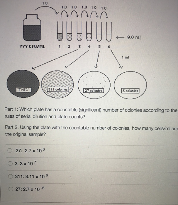 Solved Which plate has a countable (significant) number of | Chegg.com
