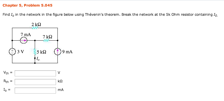 Solved Find I0 in the network in the figure below using | Chegg.com