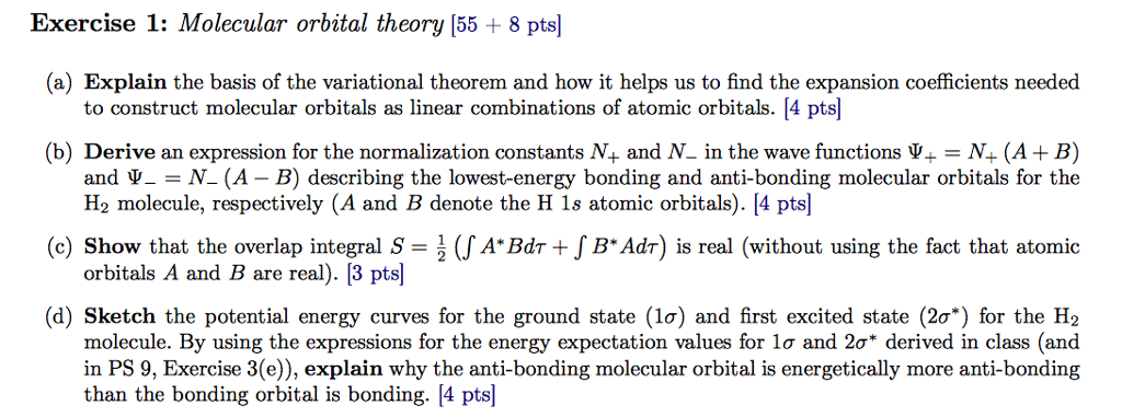 Explain The Basis Of The Variational Theorem And How