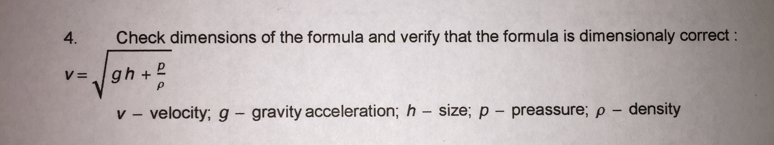 Solved Check Dimensions Of The Formula And Verify That The Chegg solved-check-dimensions-of-the-formula-and-verify-that-the-chegg