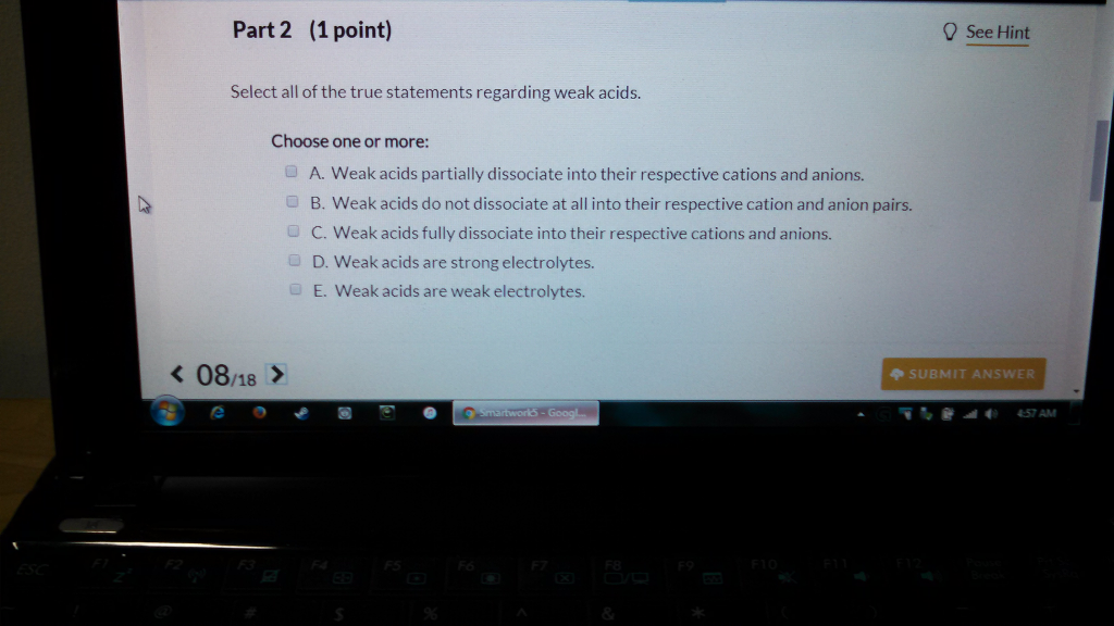 Solved a See page 330 08 Question (3 points) Consider the | Chegg.com