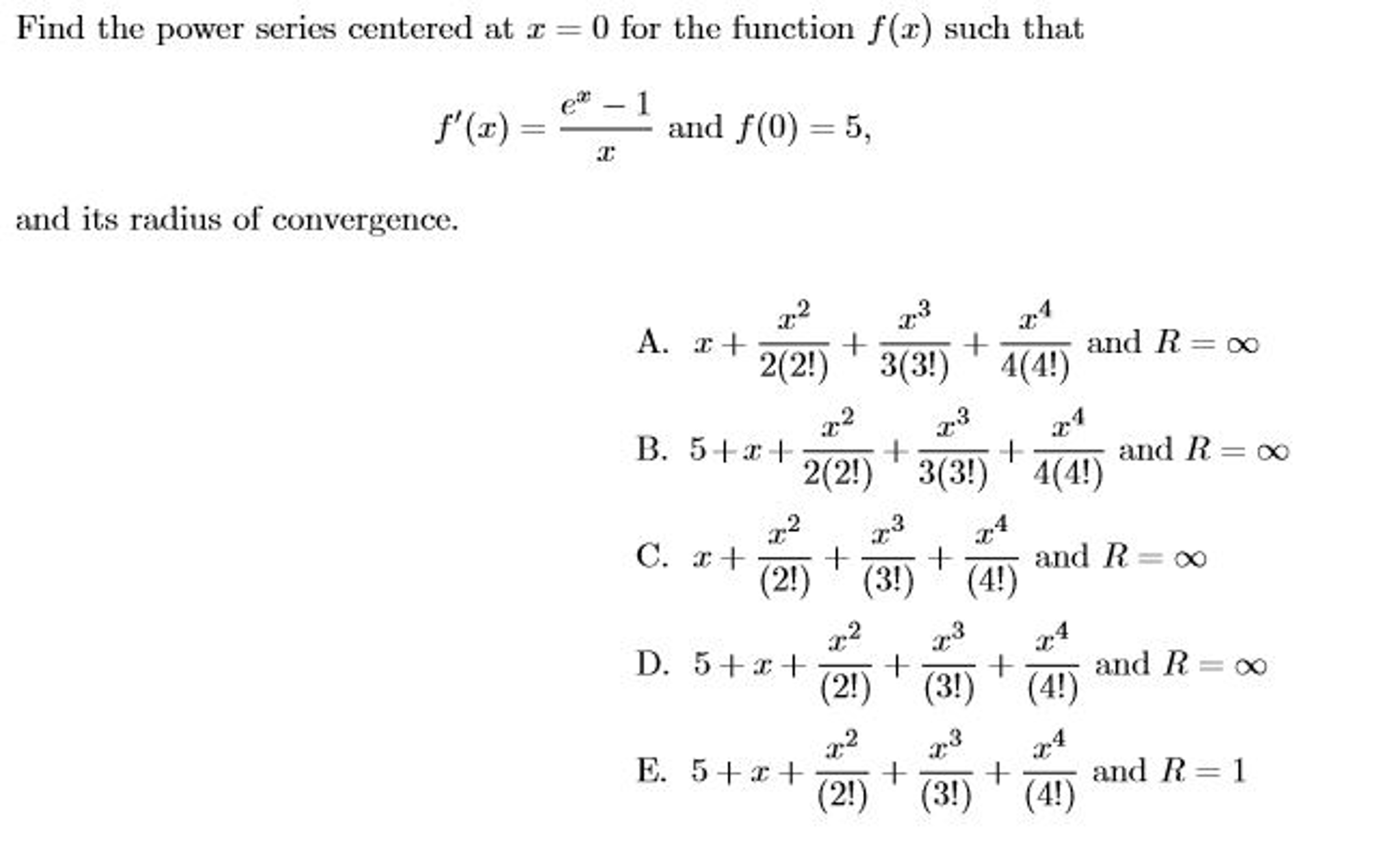 Solved Find the power series centered at x = 0 for the | Chegg.com
