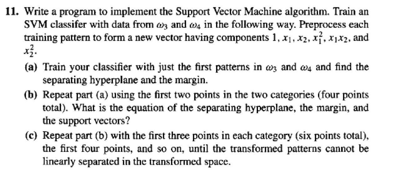 Textbook question(Chapter 5, question11, Pattern | Chegg.com