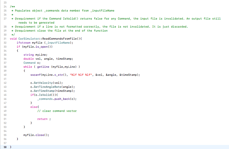 23 24 25 Populates object_commands data member | Chegg.com
