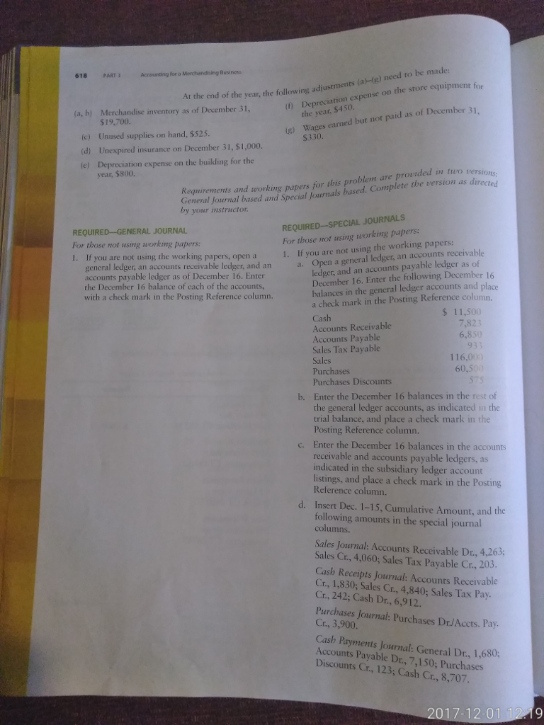Comprehensive problem 2: Accounting cycle with | Chegg.com