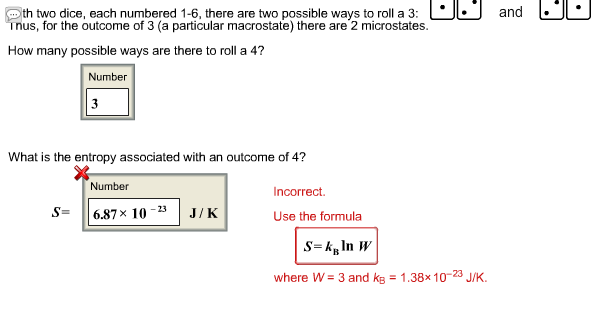 Solved With two dice, each numbered 1-6, there are two | Chegg.com
